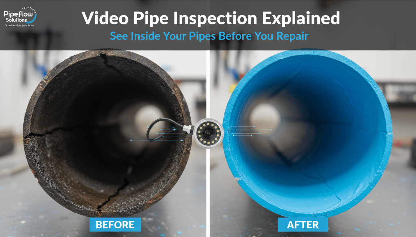 Video Pipe Inspection Explained: See Inside Your Pipes Before You ...